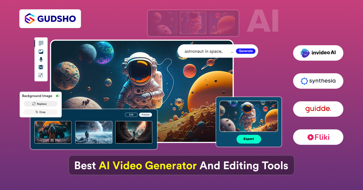 7 Best AI Video Generators & Editing Tools for Productivity in 2024